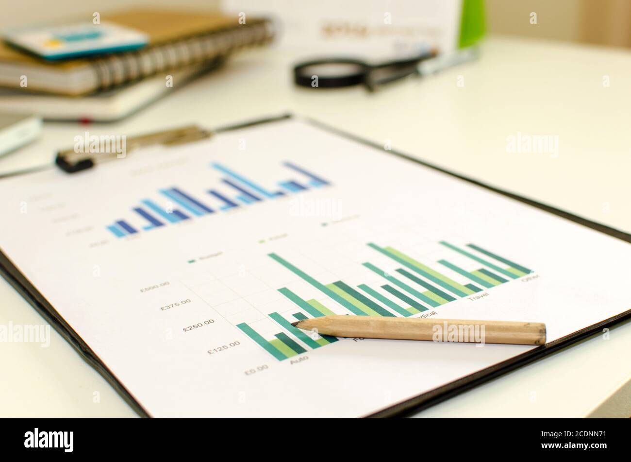 business analysis chart Stock Photo - Alamy