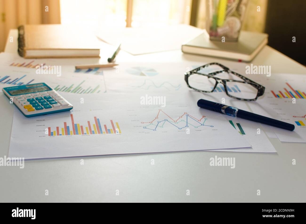 business analysis chart Stock Photo - Alamy