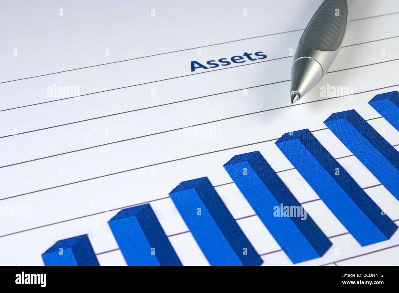 Financial Management Chart #2 Stock Photo - Alamy