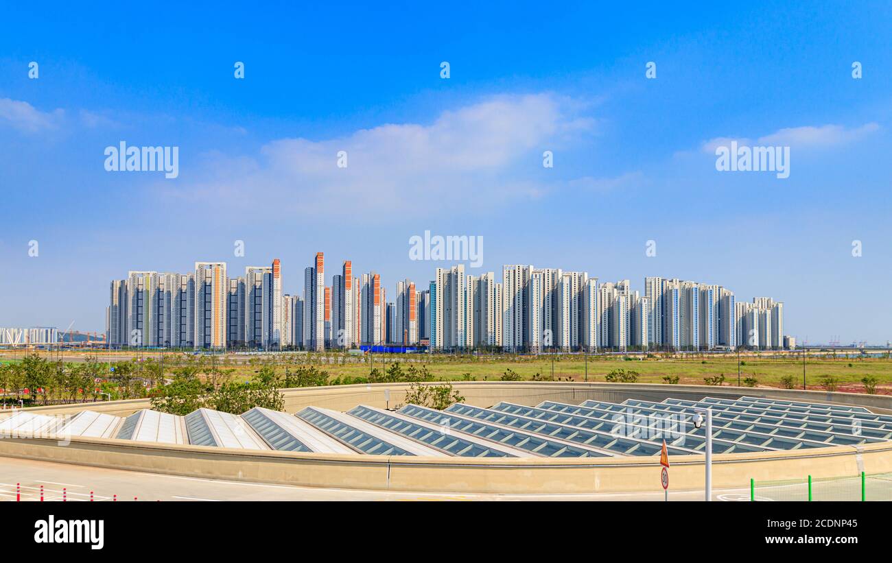 Incheon Songdo, Korea, 19 June 2020 - Incheon Songdo International City ...