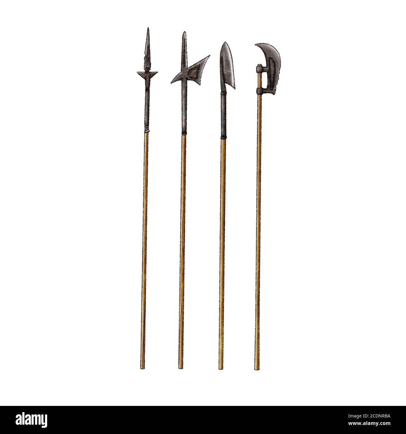 Many different kinds of hand-drawn copies Stock Photo - Alamy