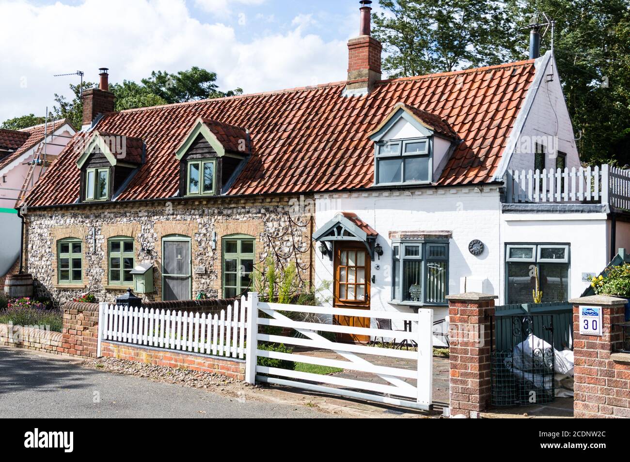 House in Reedham, Norfolk, England Stock Photo - Alamy