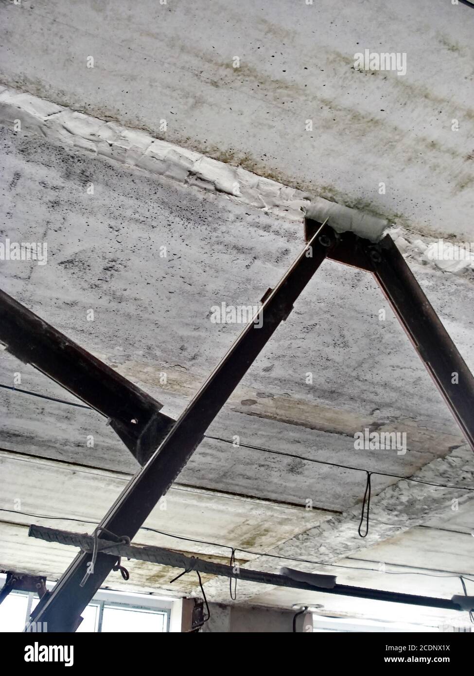 At construction site inside Stock Photo - Alamy