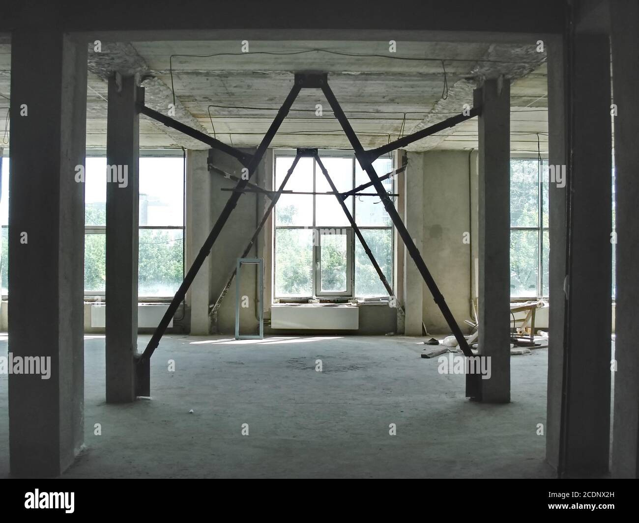 At construction site inside Stock Photo - Alamy