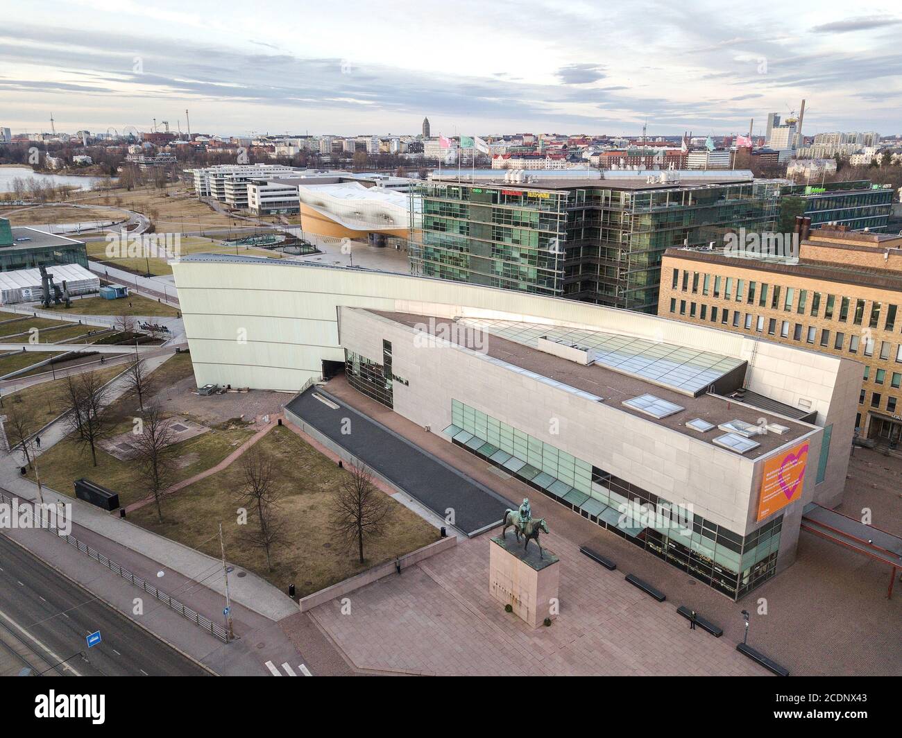 Helsinki finland view kiasma hi-res stock photography and images - Alamy