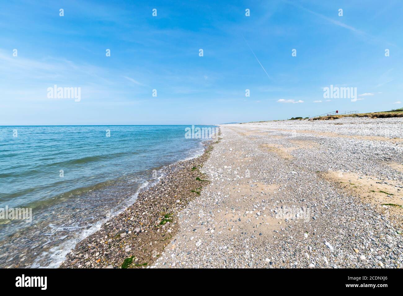 Abergele Pensarn beach on the North Wales coast photo taken during ...