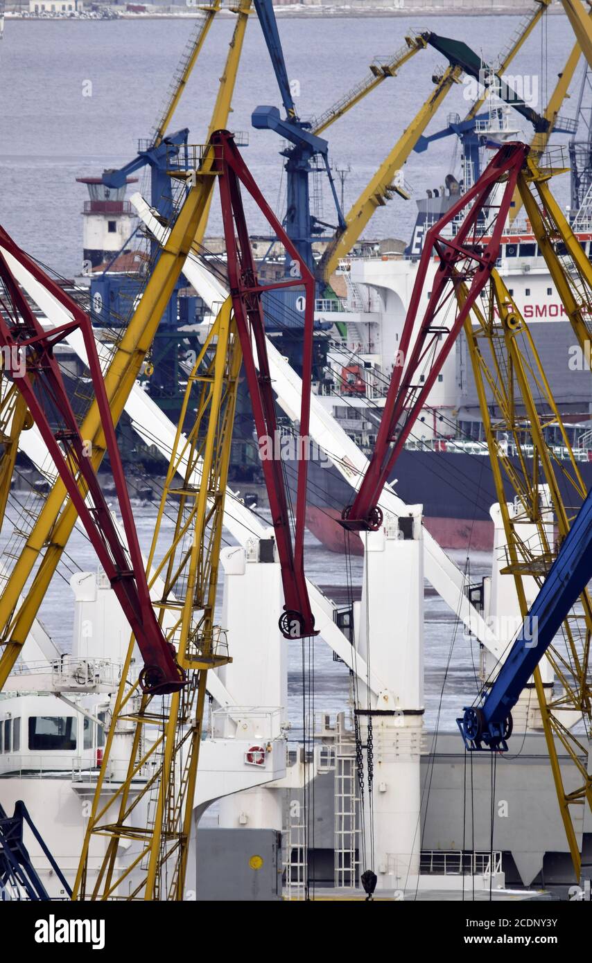 Sea transportation of cargo Stock Photo - Alamy