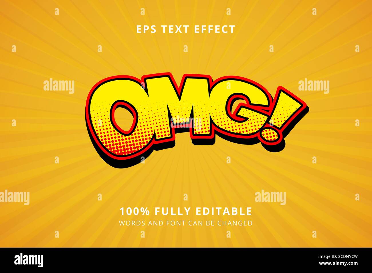 Comic sound speech effect Stock Vector Images - Alamy