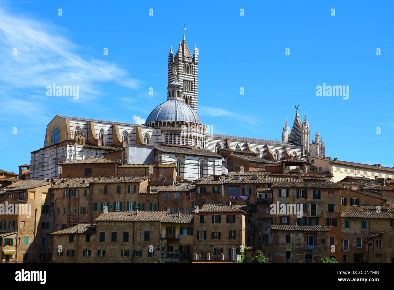 View of the old renaissance city of Cattedrale di Santa Maria Assunta ...