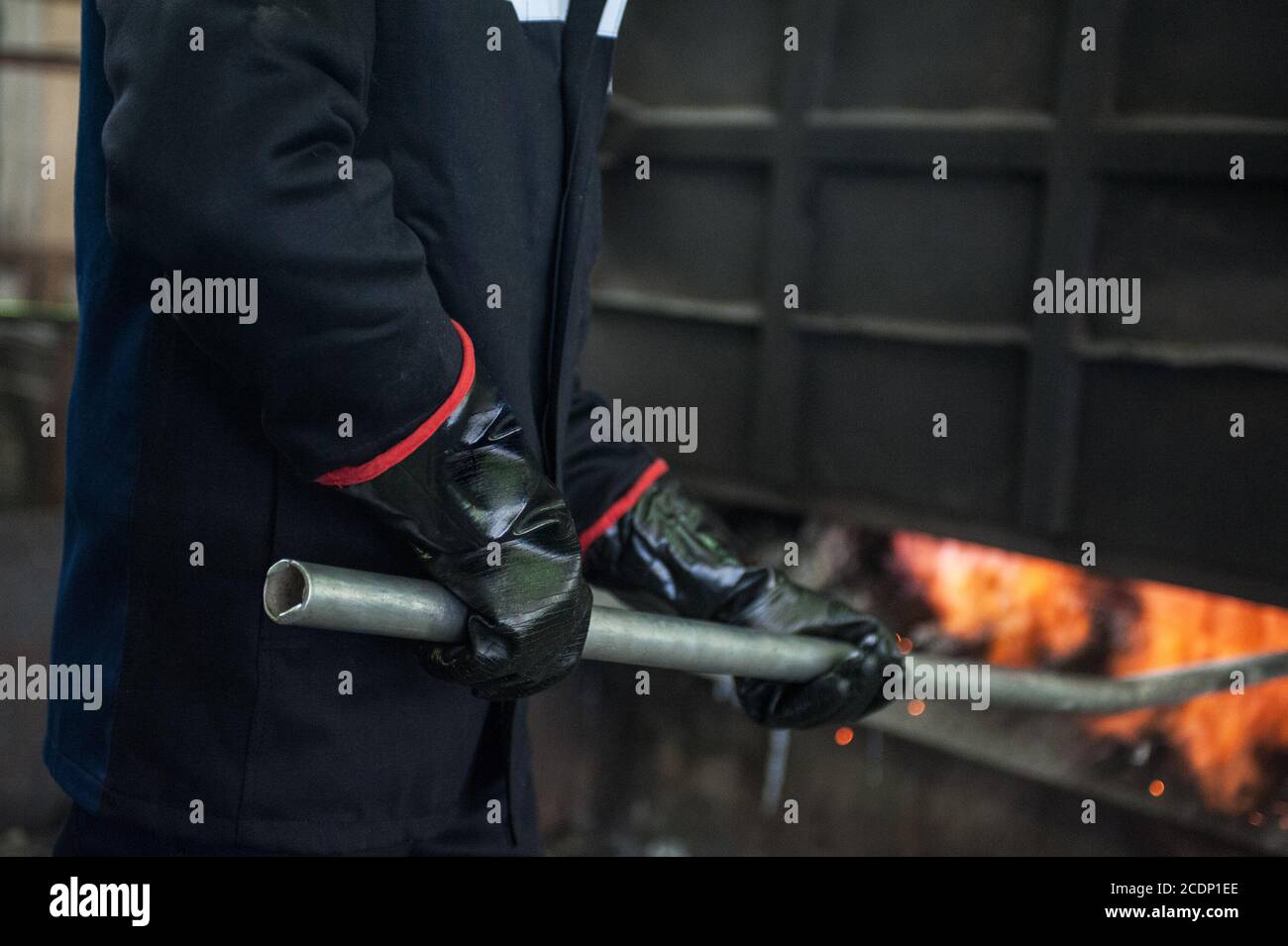 metal melting factory Stock Photo - Alamy