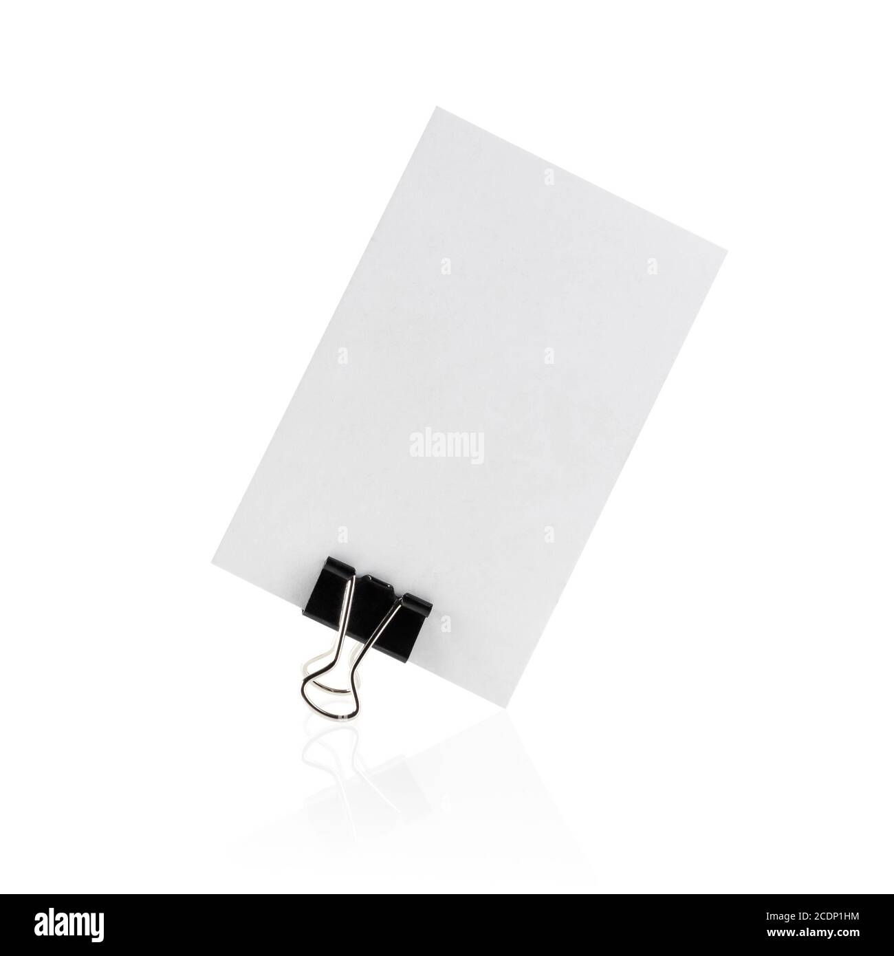 White business card mock Cut Out Stock Images & Pictures - Alamy