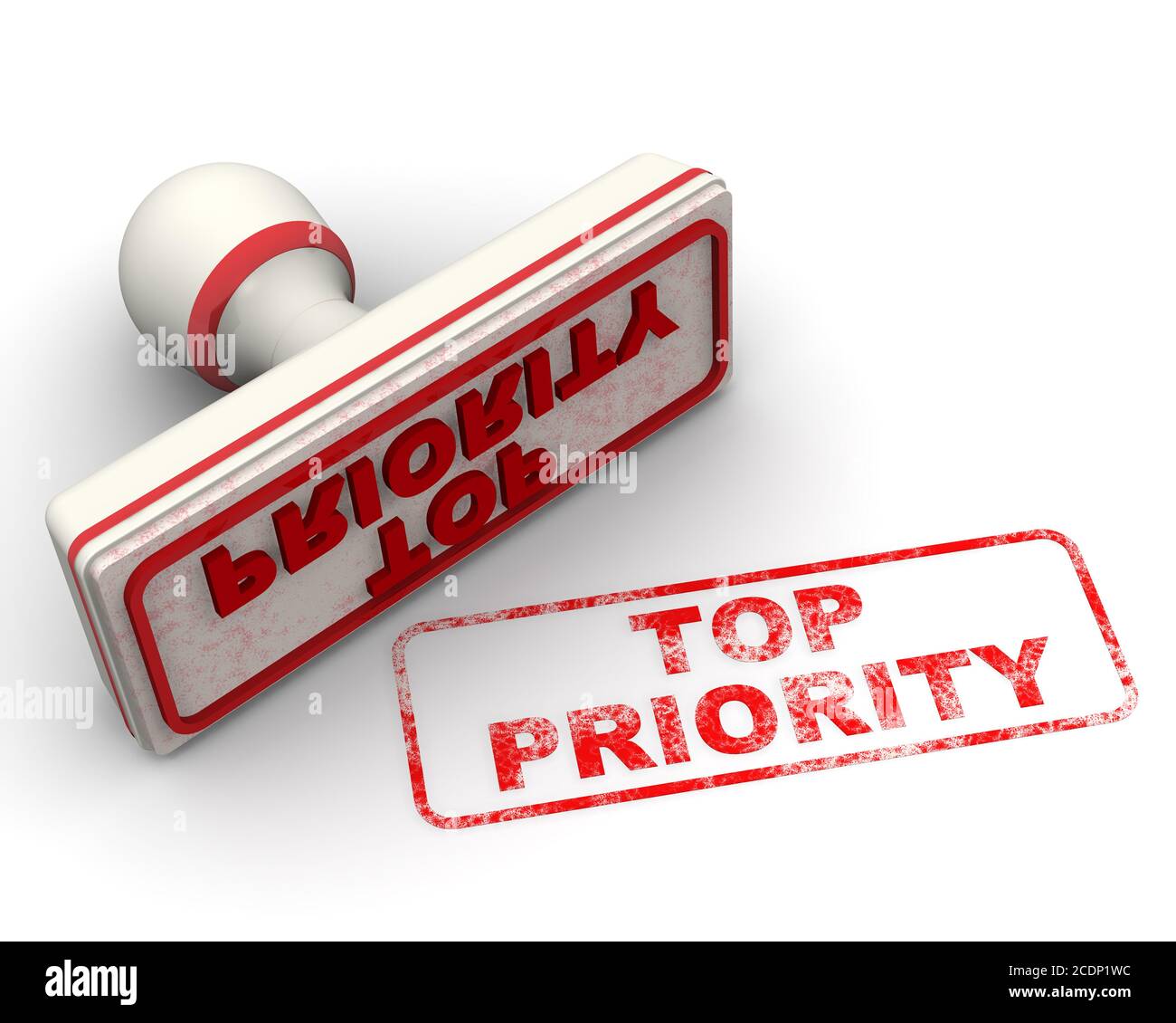 Rubber Stamp Top Priority High Resolution Stock Photography and Images ...