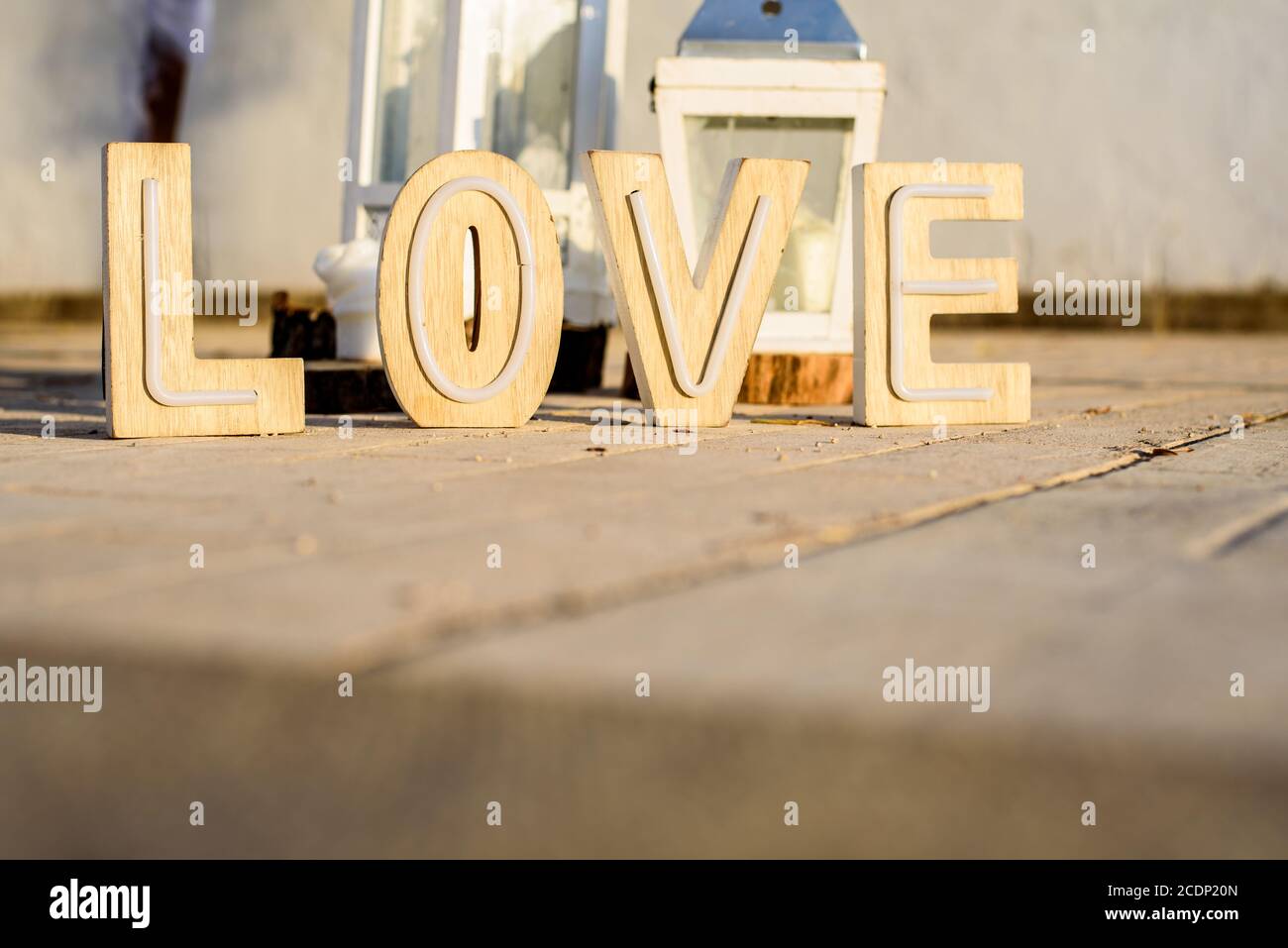 Wooden letter blocks forming word hi-res stock photography and images ...