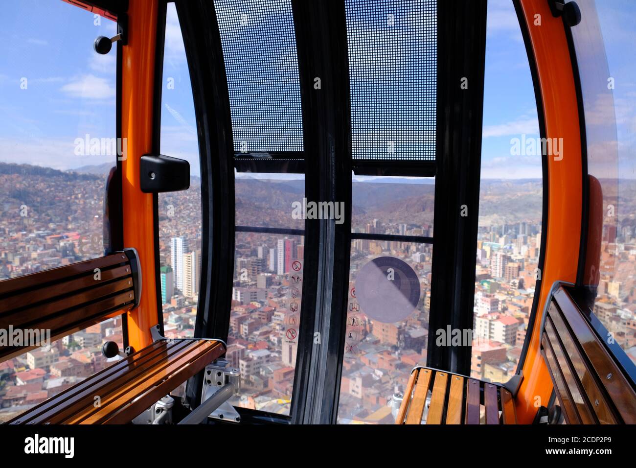Inside cable car la paz hi-res stock photography and images - Alamy