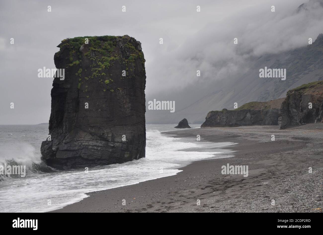 Basalt rock on Iceland (Dalkur Stock Photo - Alamy