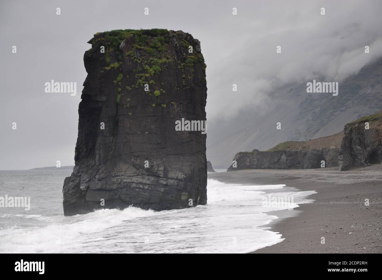 Basalt rock on Iceland (Dalkur Stock Photo - Alamy