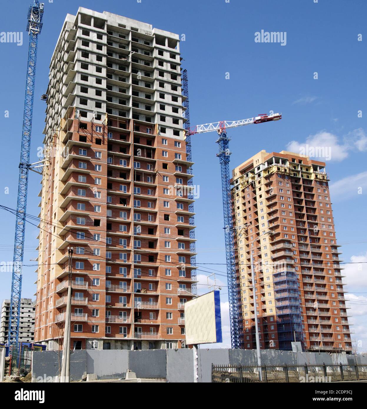 Crane lifting house wall hi-res stock photography and images - Alamy