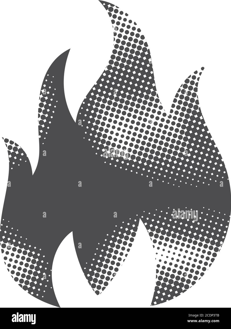 Hot item label icon in halftone style. Black and white monochrome ...