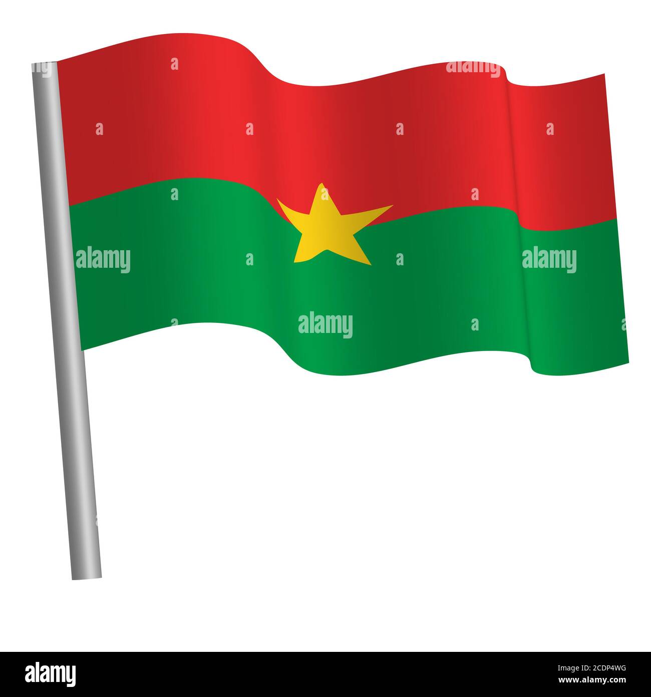 National flag burkina faso Cut Out Stock Images & Pictures - Alamy