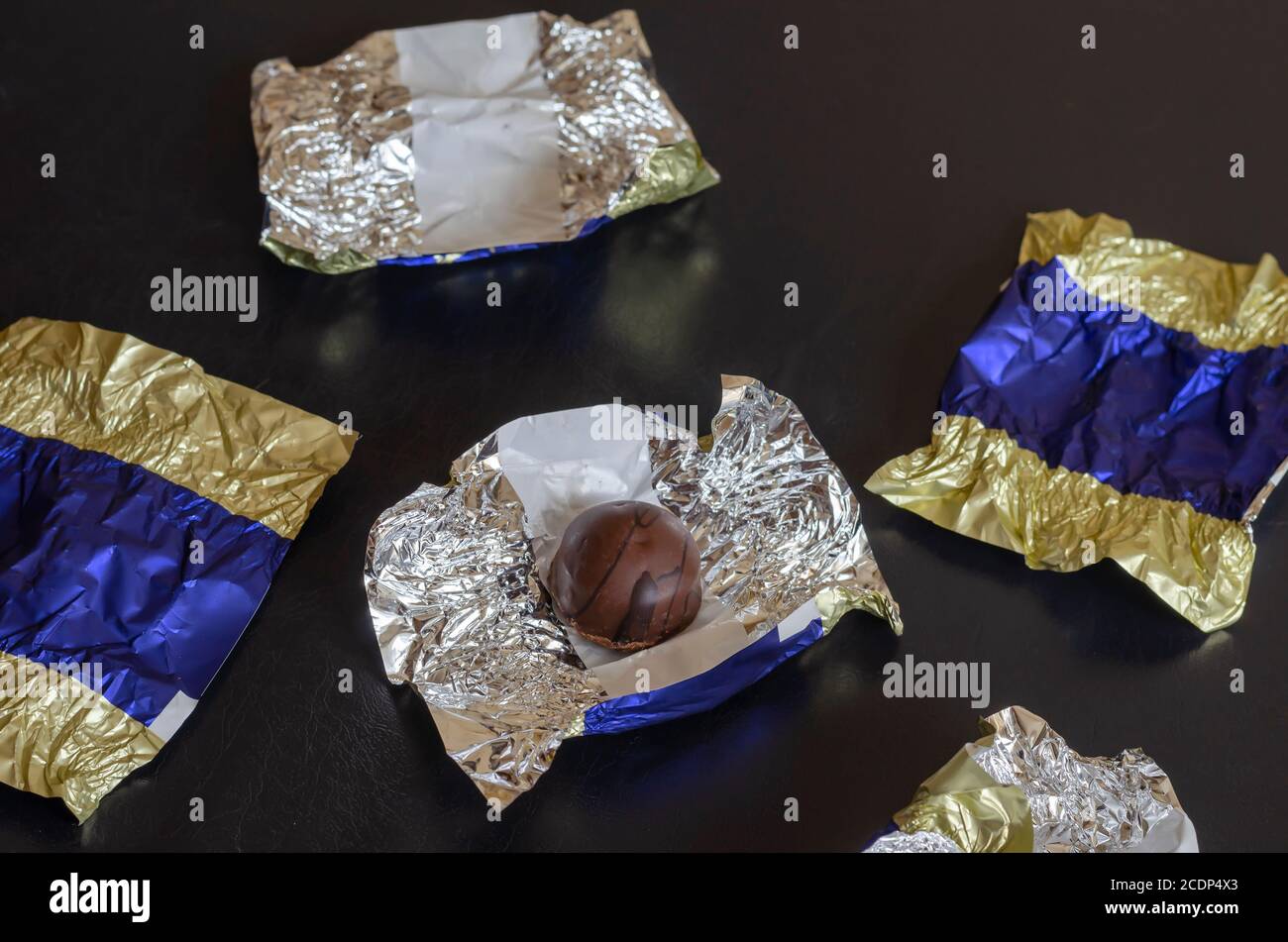 Empty Sweet Wrappers High Resolution Stock Photography and Images - Alamy