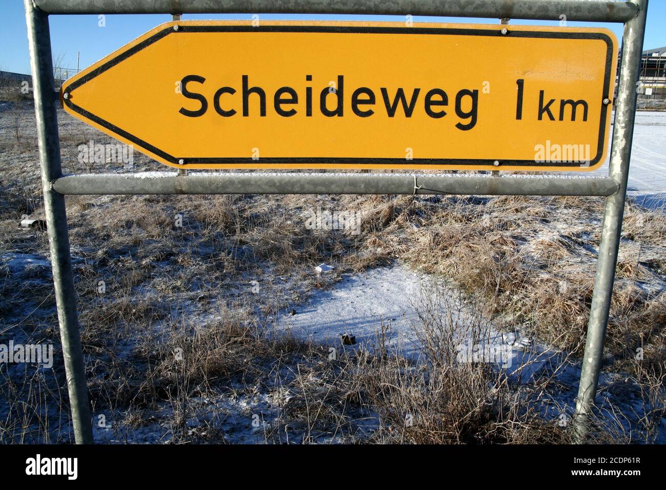 Crossroads And Signpost High Resolution Stock Photography and Images ...