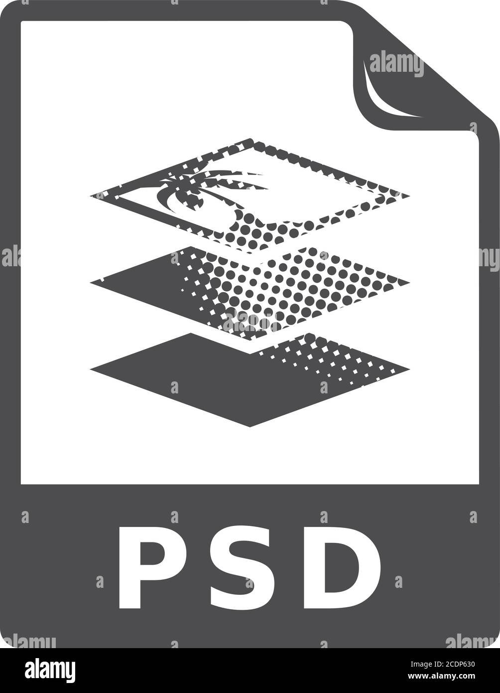 Pixel editor file format icon in halftone style. Black and white monochrome vector illustration ...