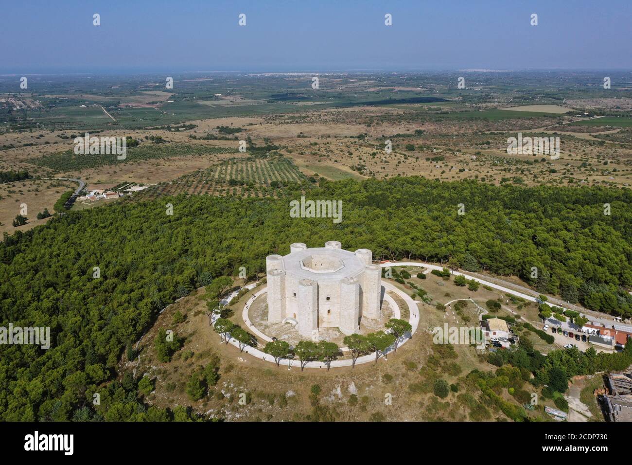 Aerial view of castel del monte hi-res stock photography and images - Alamy