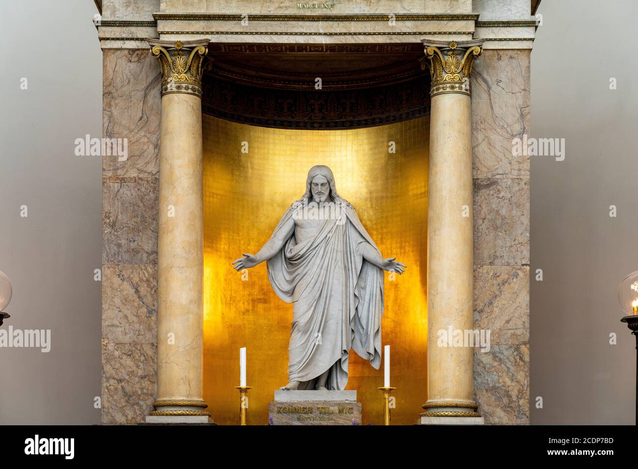 Christus Statue von Bertel Thorvaldsen in der Frauenkirche Vor Frue ...