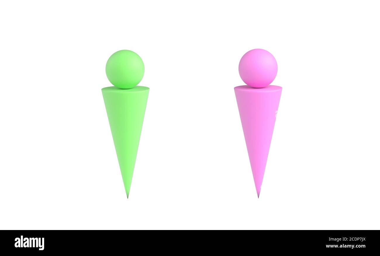 Two man figures hi-res stock photography and images - Alamy