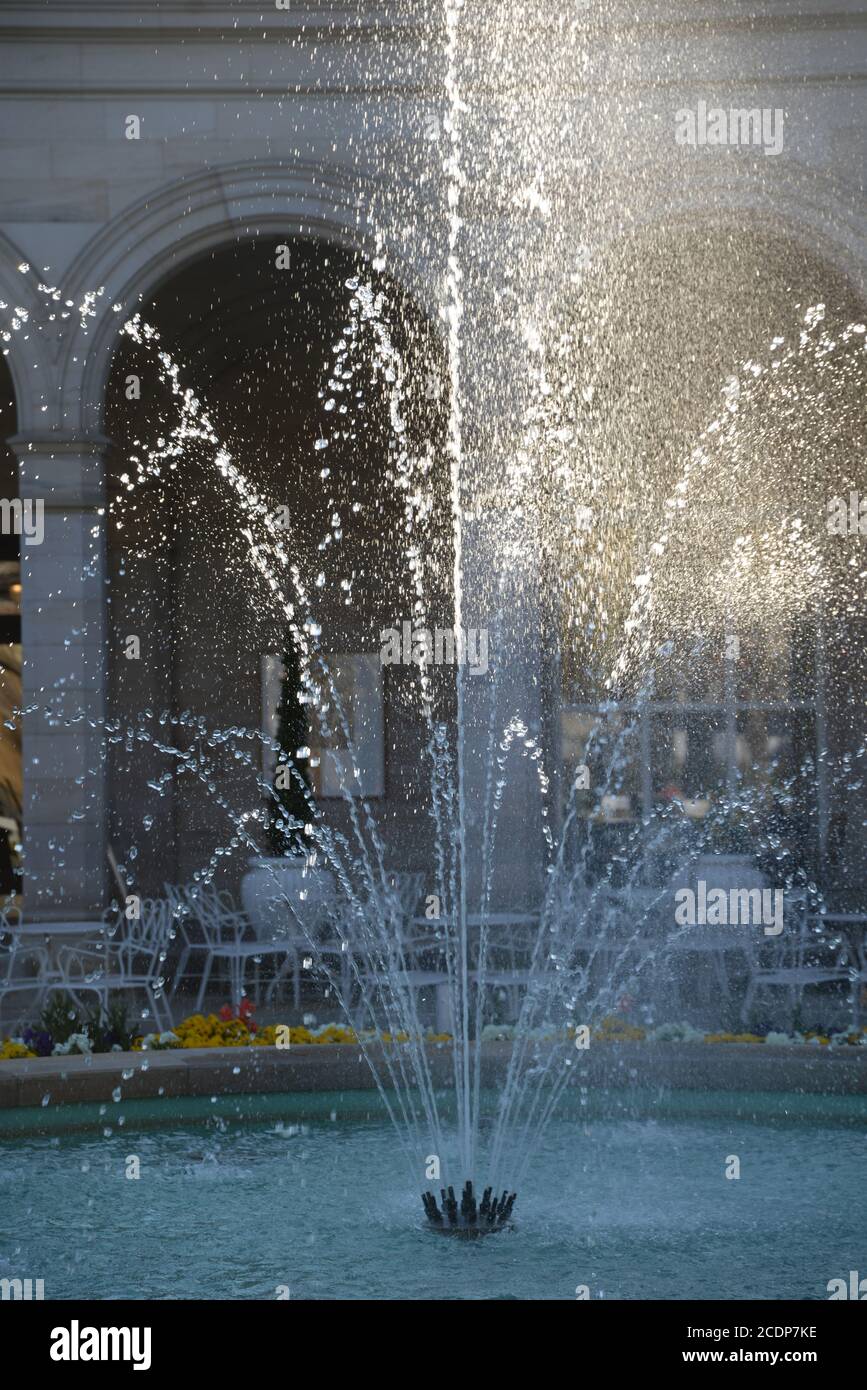 Springbrunnen in Bad Kissingen Stock Photo - Alamy