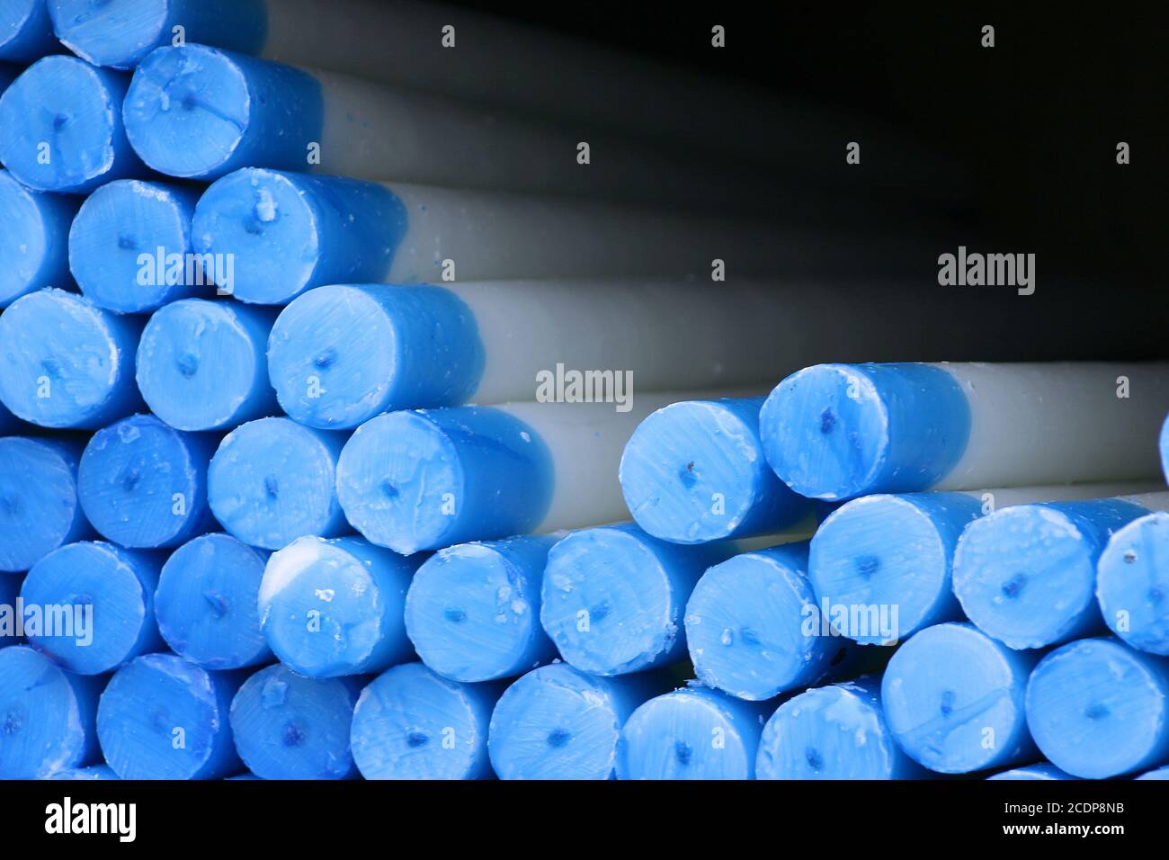 Pile of Candles Stock Photo - Alamy
