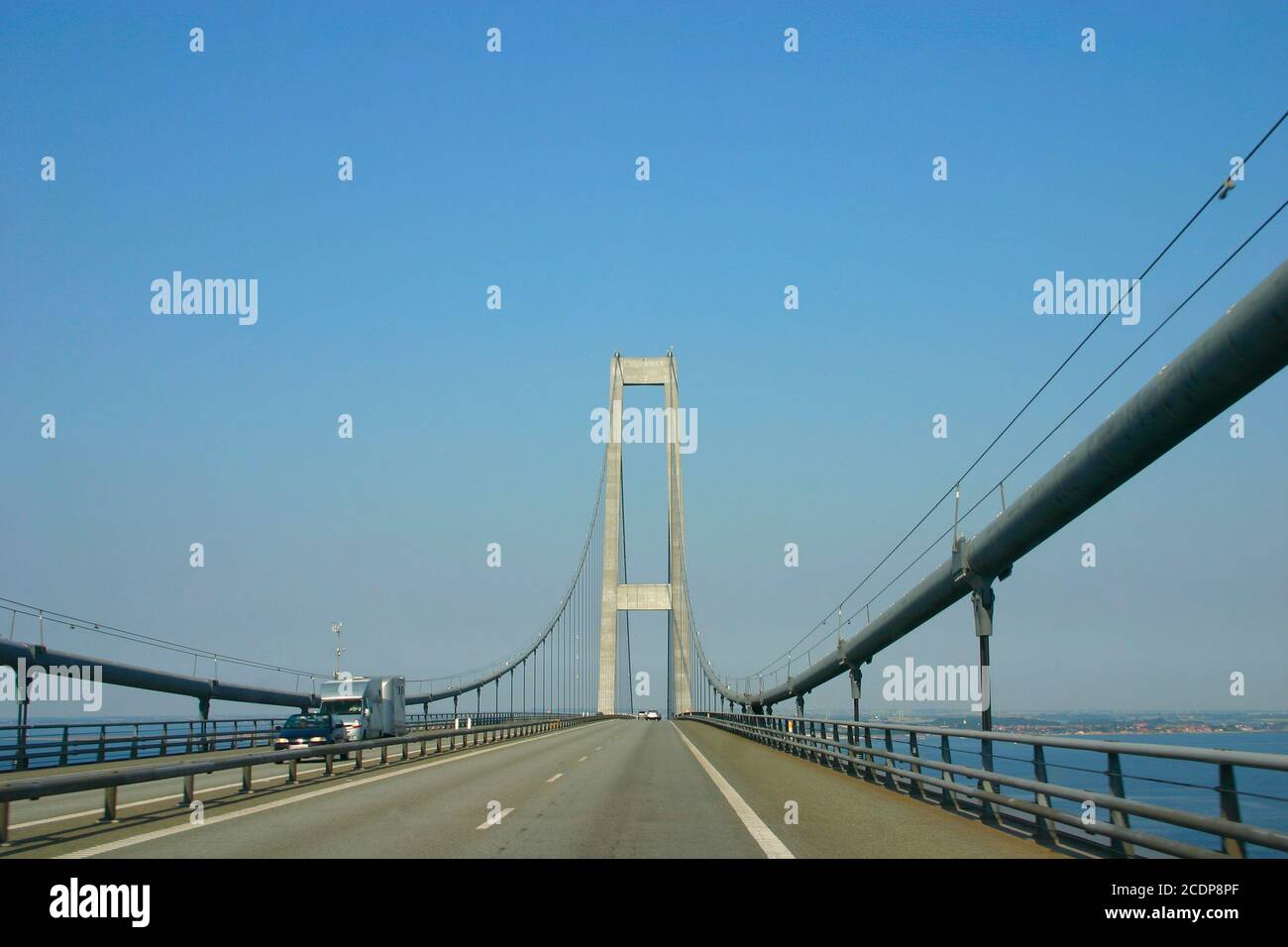 Traffic on great belt bridge hi-res stock photography and images - Alamy