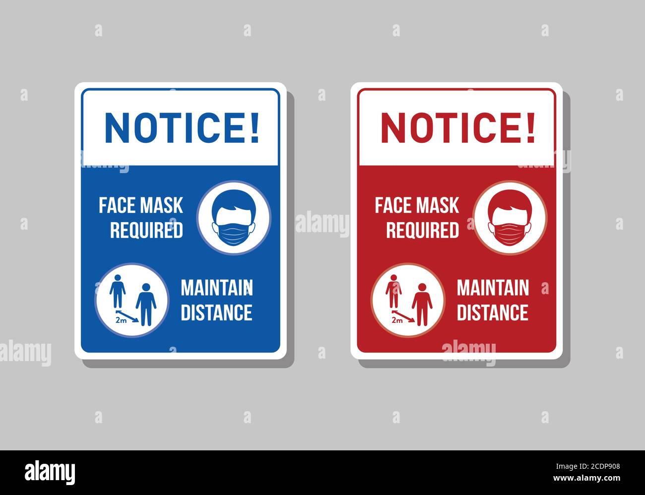 Please wear face mask and keep social distance. Notice board. Wall ...
