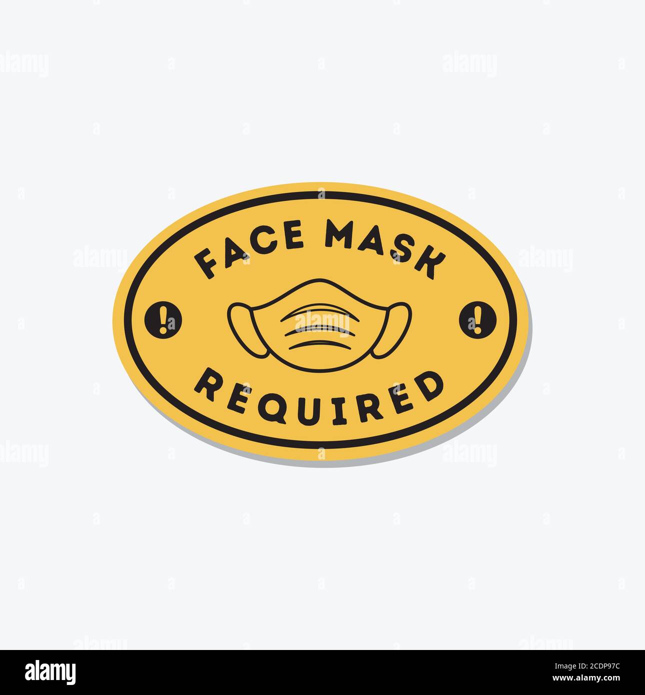 Face Mask Required Sign, Premises Sign, Notice for safety, Do not enter ...