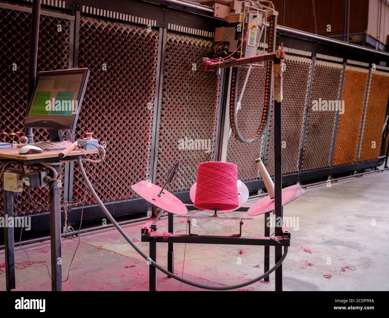 Carpet weaving machines hi-res stock photography and images - Alamy