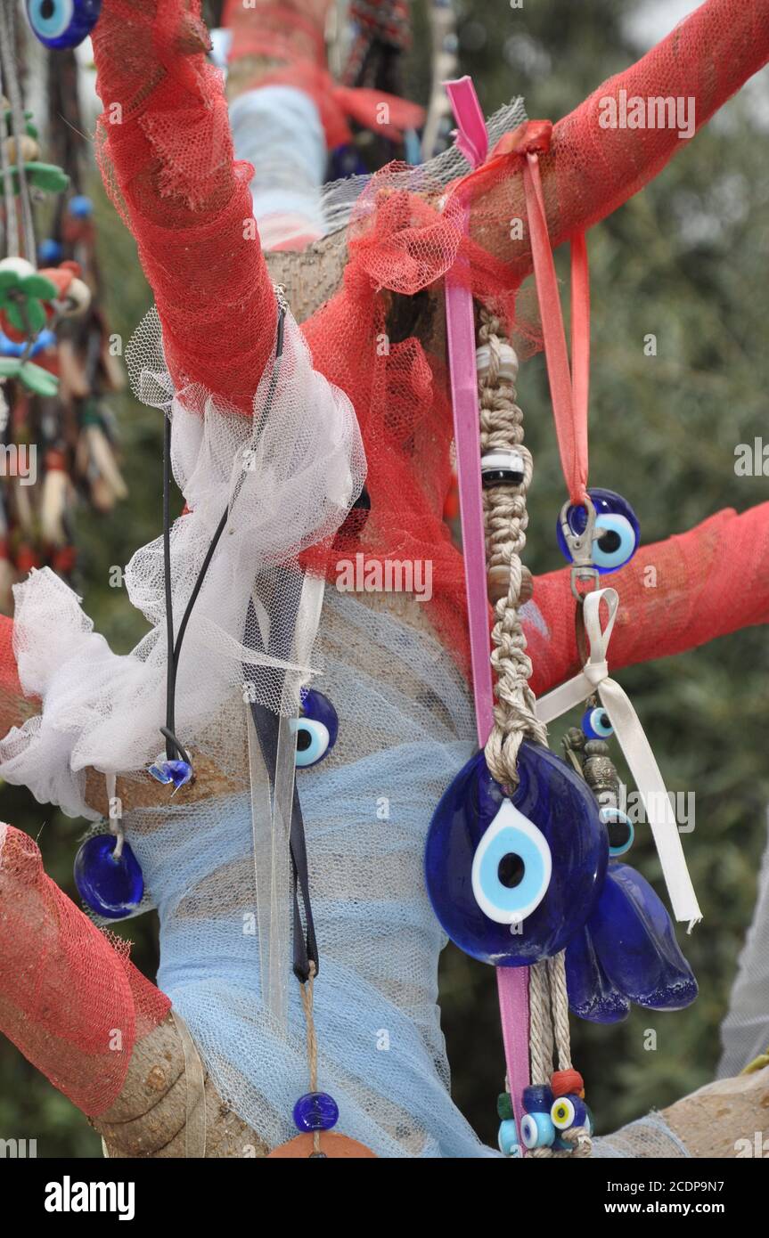 Decorated tree in Turkey Stock Photo - Alamy