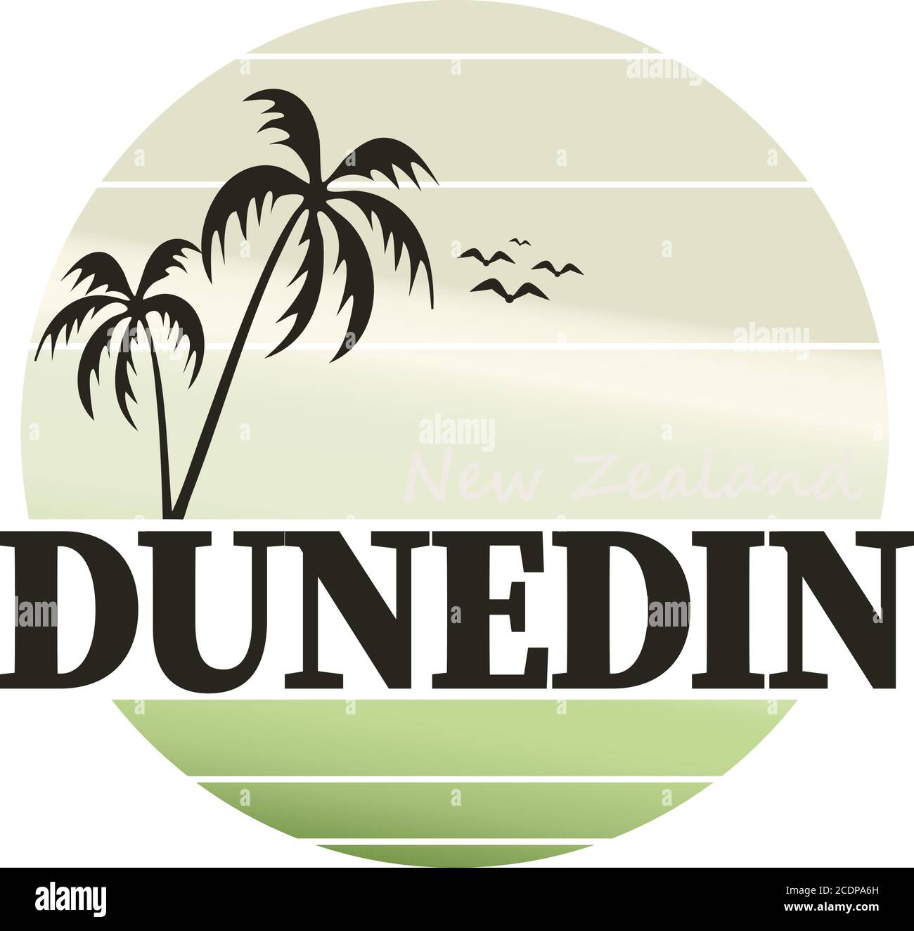 Dunedin tourism Stock Vector Images - Alamy