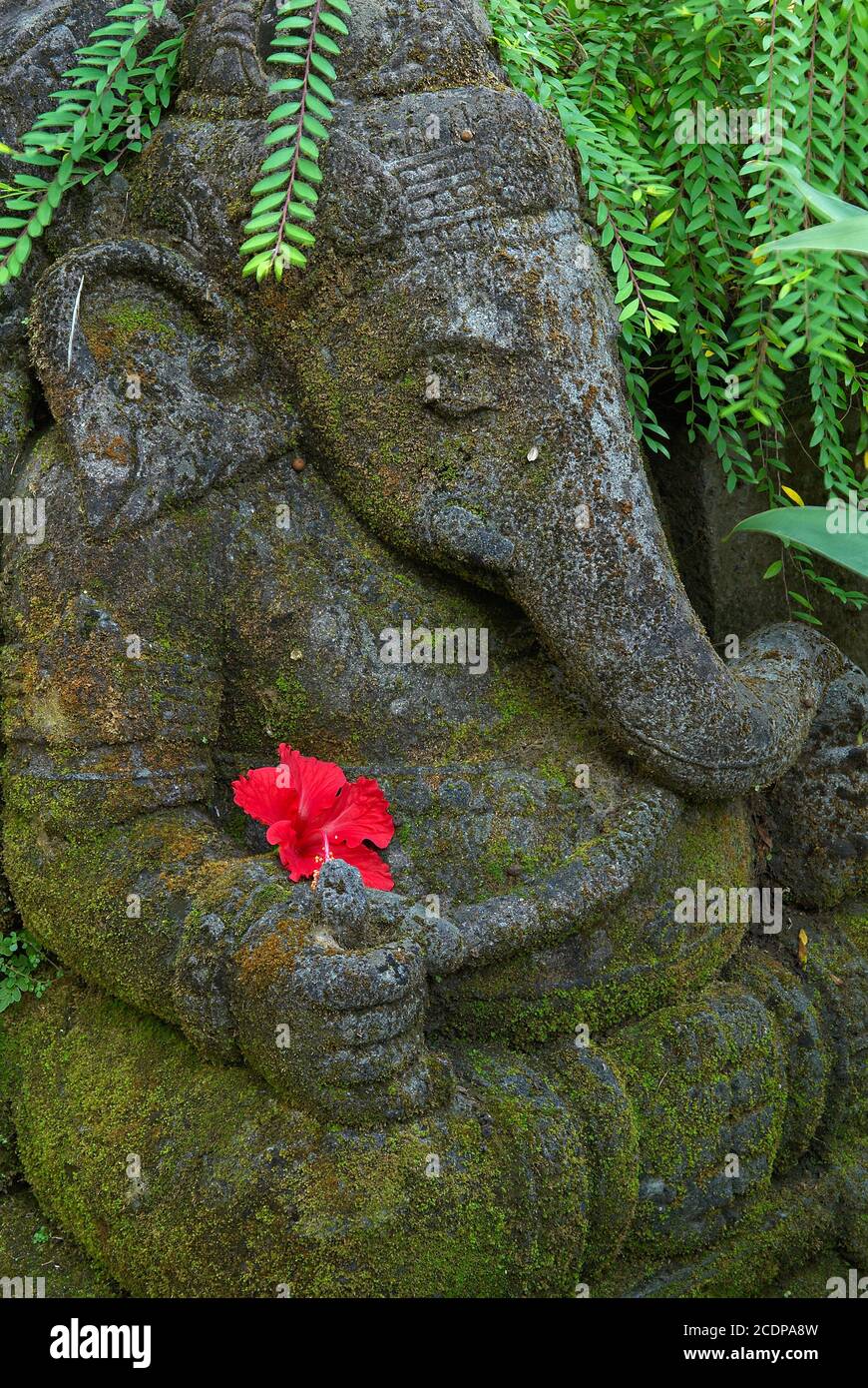 Indonesia, Bali, Garden statues at hotel Stock Photo - Alamy