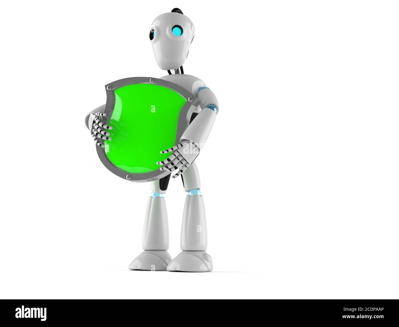 Android isolated on white background Stock Photo - Alamy