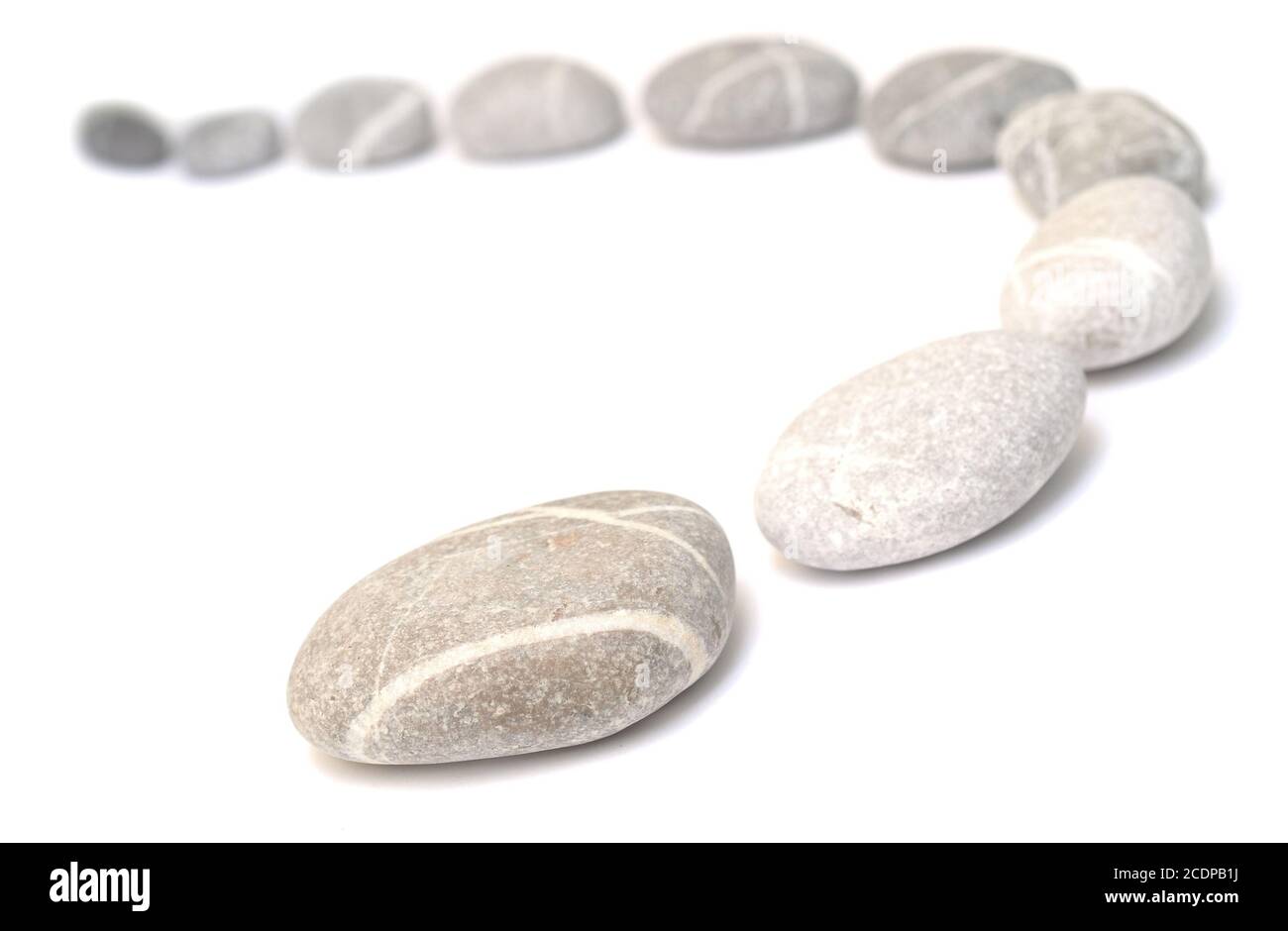 Pebbles step hi-res stock photography and images - Alamy