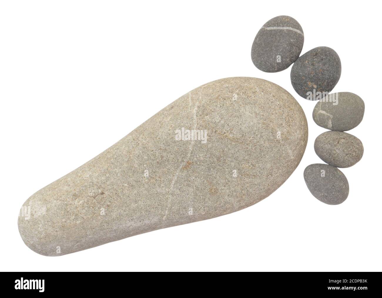 Pebble feet Cut Out Stock Images & Pictures - Alamy