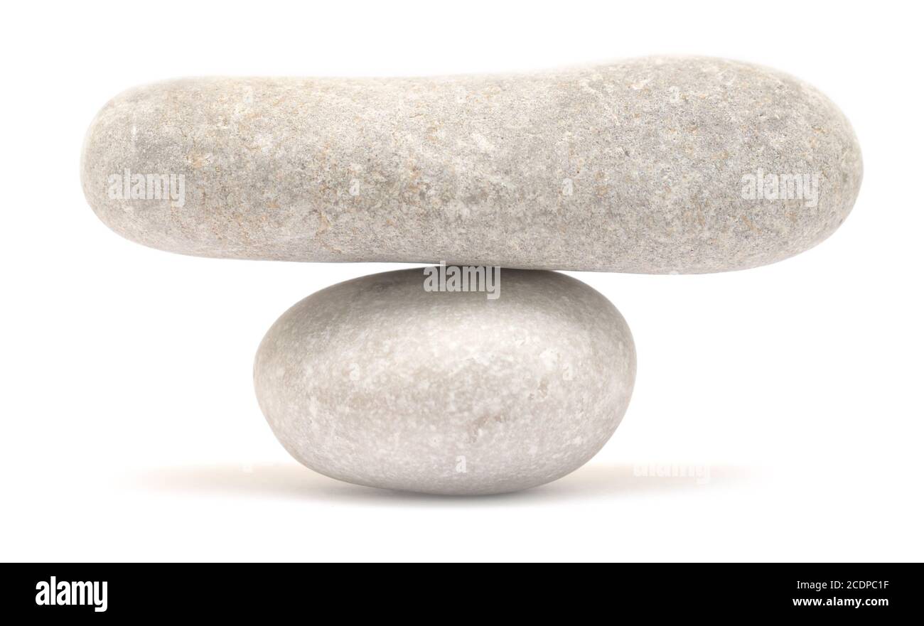 balancing stone tower Stock Photo - Alamy
