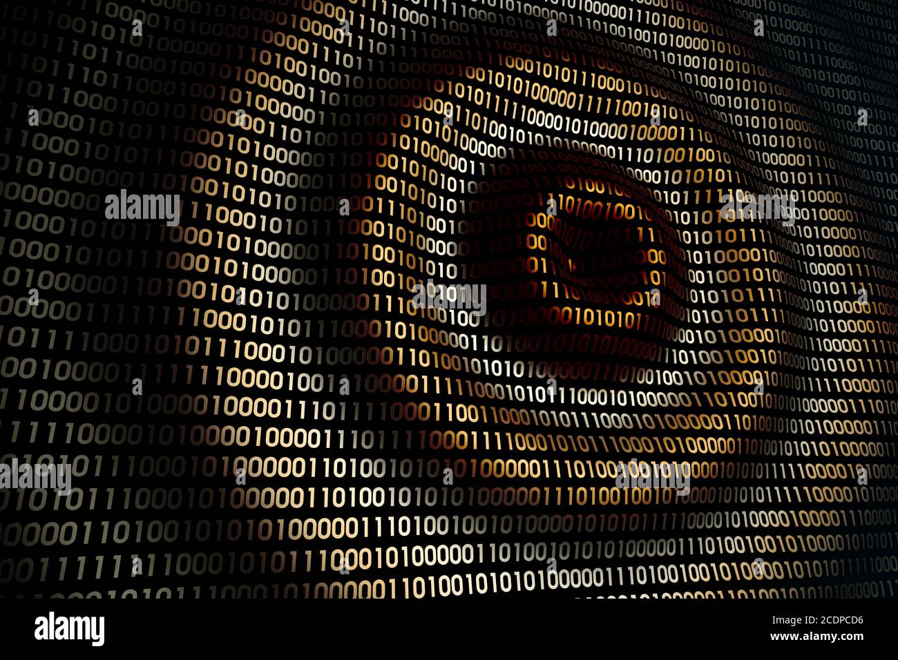 Binary code circular digital hi-res stock photography and images - Alamy