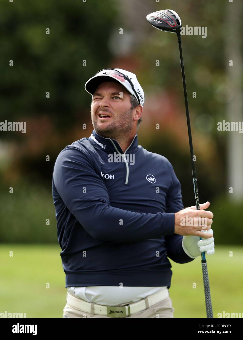 New zealands ryan fox on first hole hi-res stock photography and images ...
