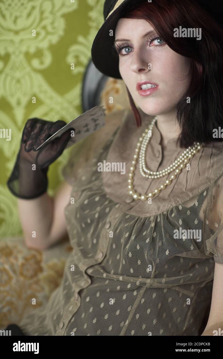 Vintage 30s 20s hi-res stock photography and images - Alamy