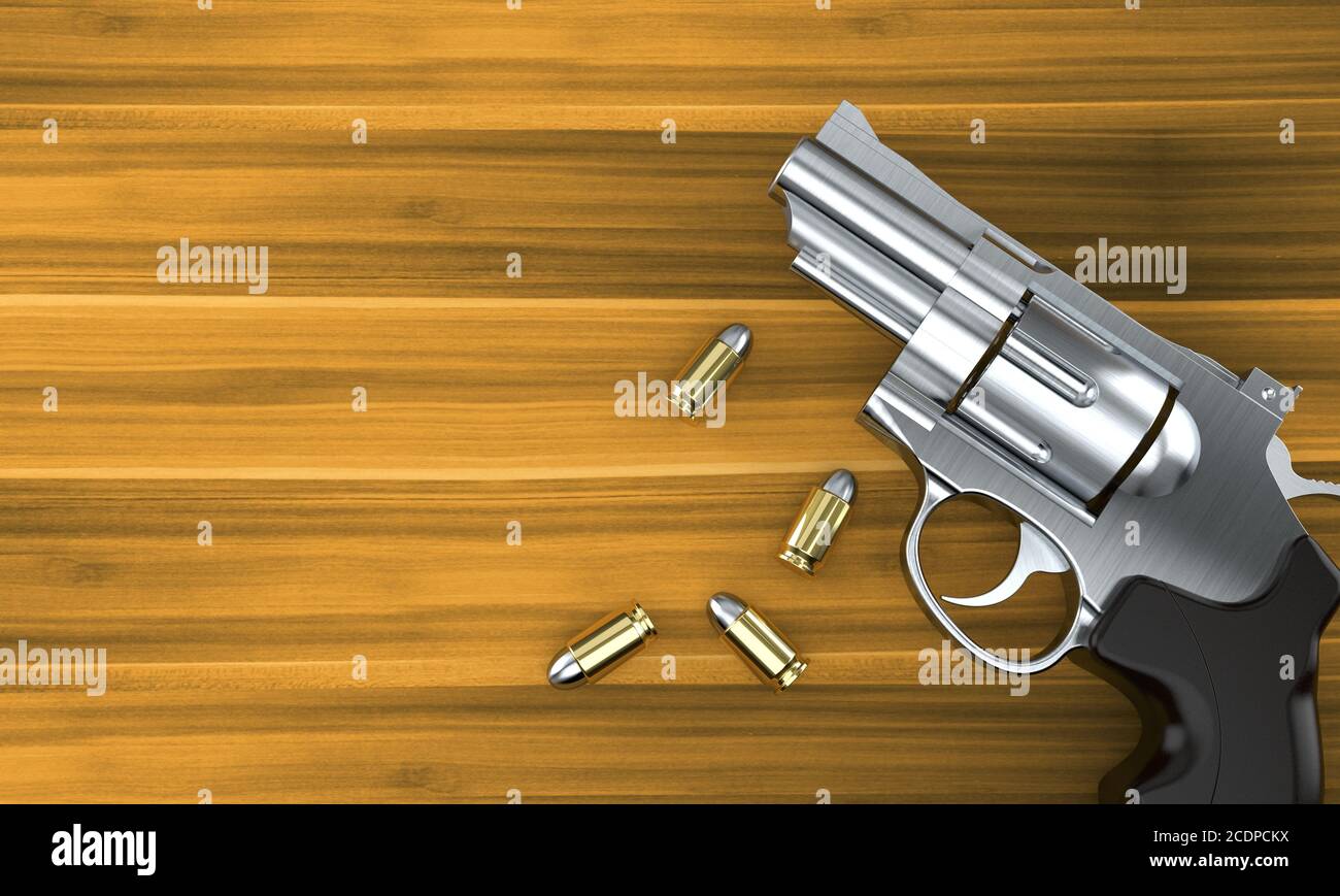 Pistol bullets floor hi-res stock photography and images - Alamy