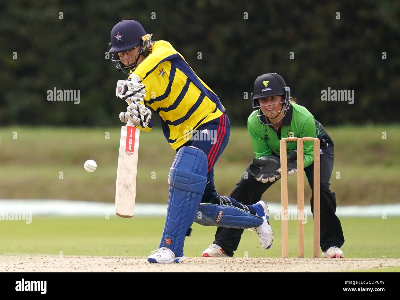 South East Star's Susie Rowe bats during the Rachael Heyhoe-Flint ...