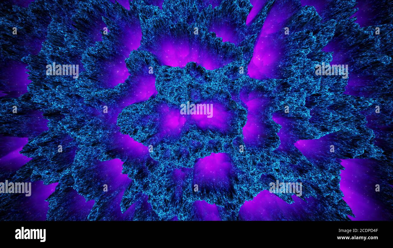 Blue Lava Texture