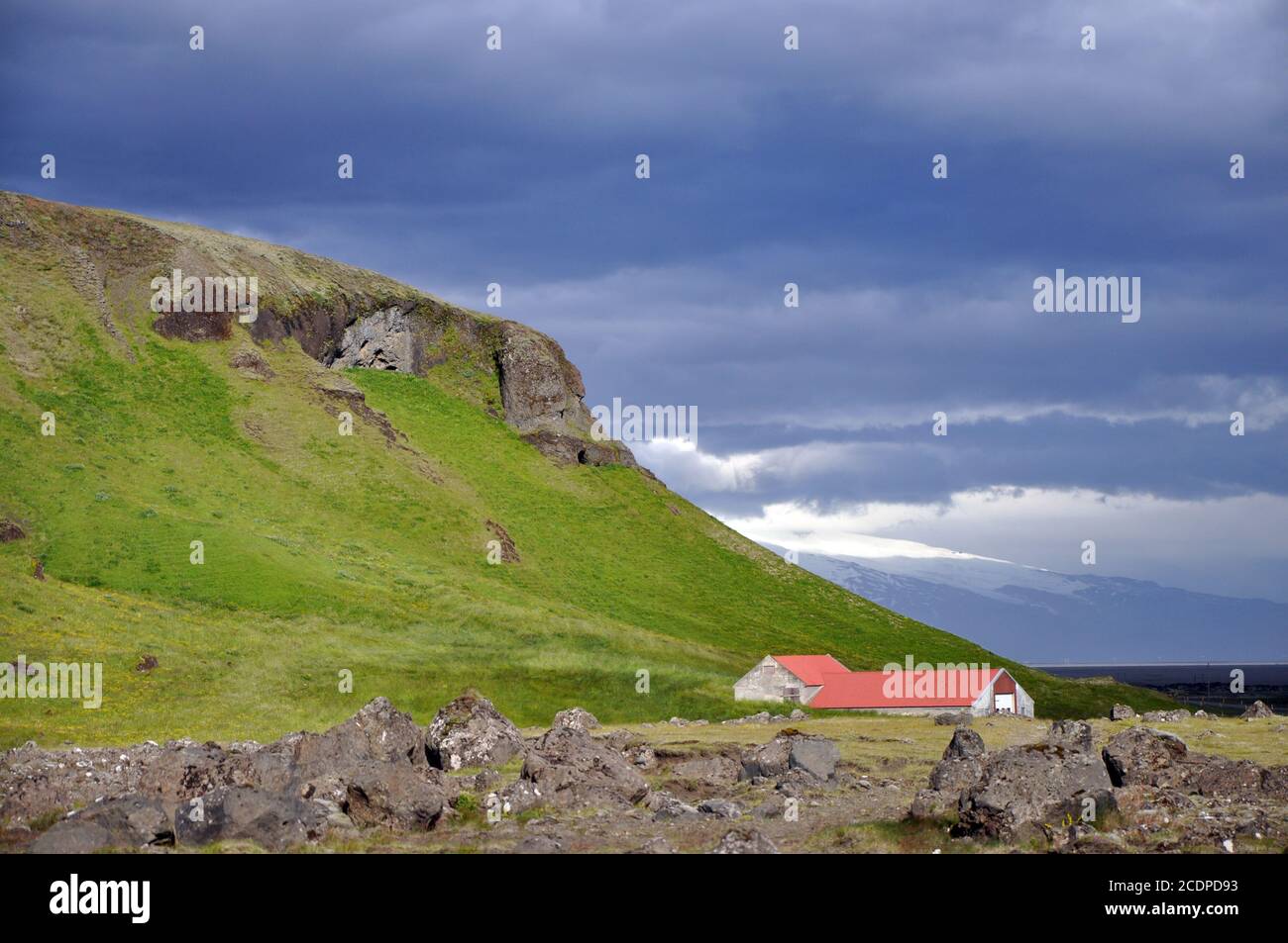 Farm in the south of Iceland Stock Photo - Alamy