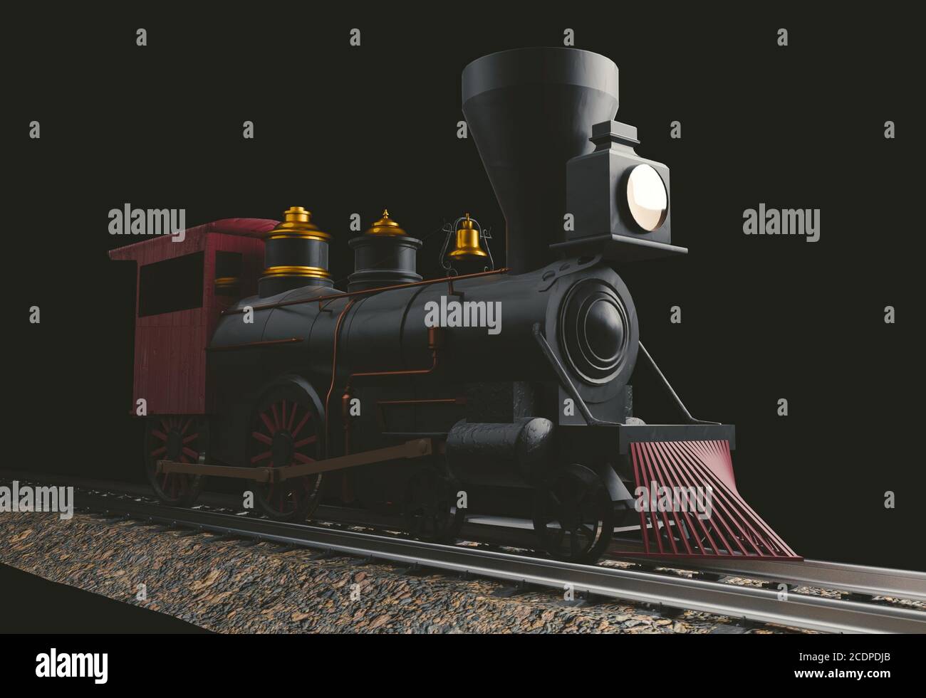 Vintage american steam locomotive hi-res stock photography and images ...